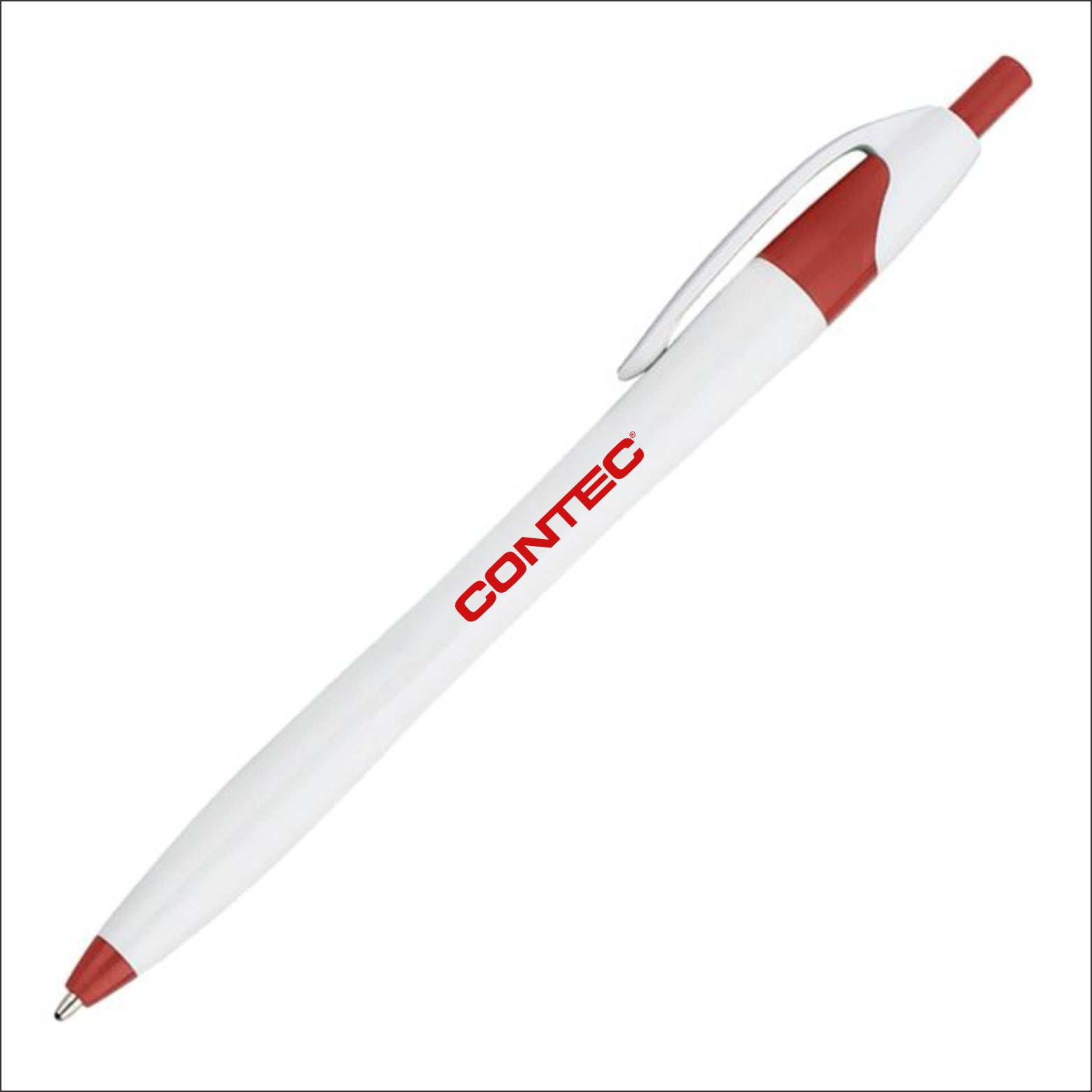 Contec White Barrel European Design Ballpoint Pen – Select Corporatewear