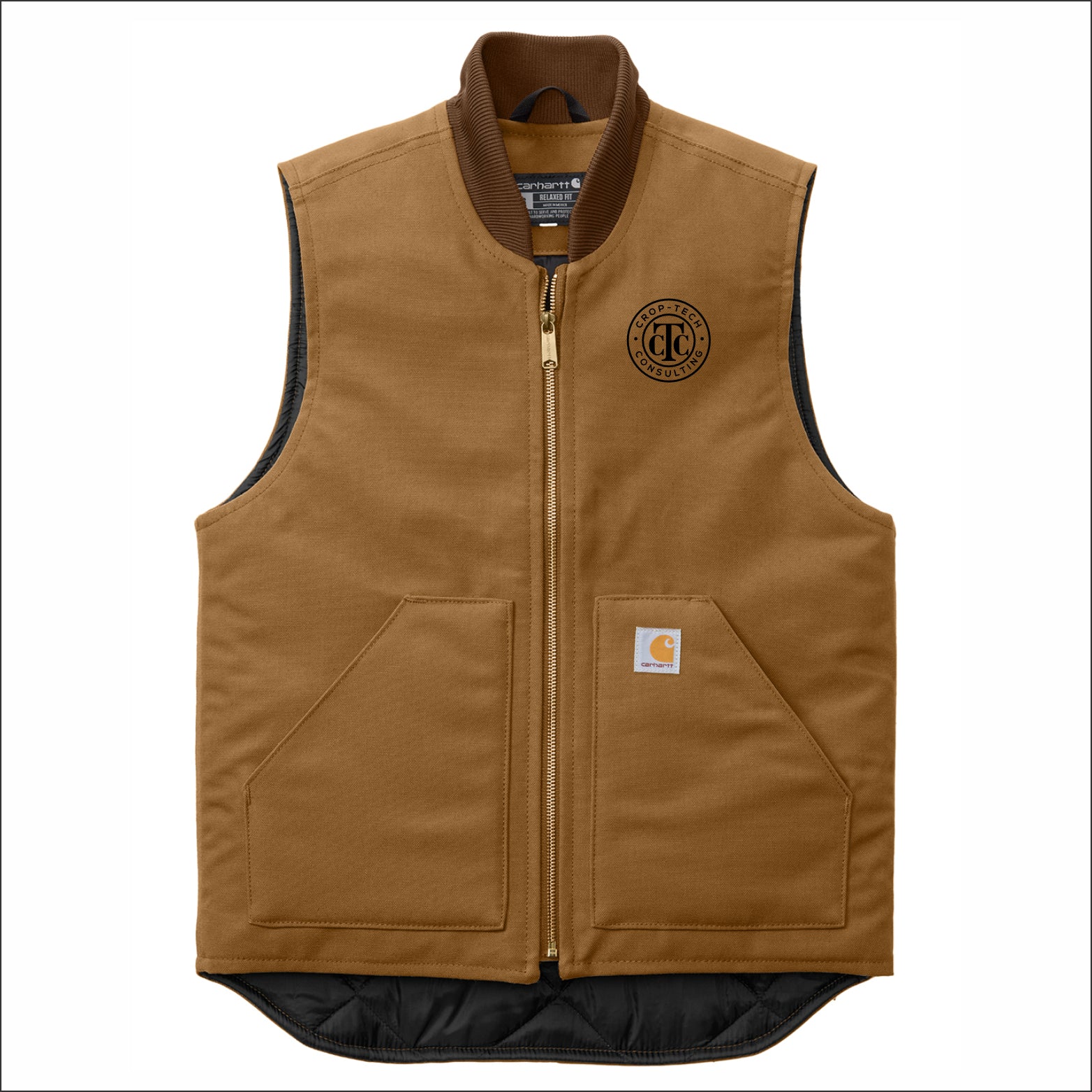 Crop-Tech Carhartt Duck Vest – Select Corporatewear
